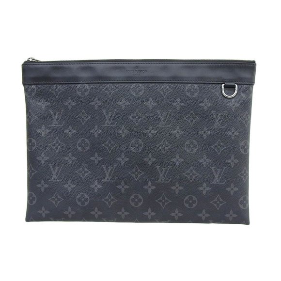 Louis Vuitton | Bags | Louis Vuitton Monogram Eclipse Pochette Discovery Clutch Bag M6229 | Poshmark
